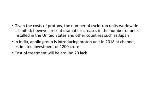 Principles of proton beam and cyberknife radiosurgery | PPTX