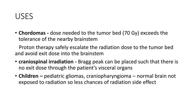 Principles of proton beam and cyberknife radiosurgery | PPTX