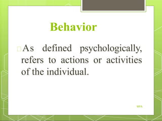 Principles of psychology | PPTX