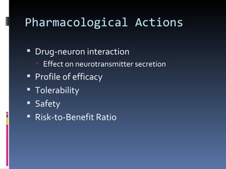 Principles of psychopharm[1] | PPT
