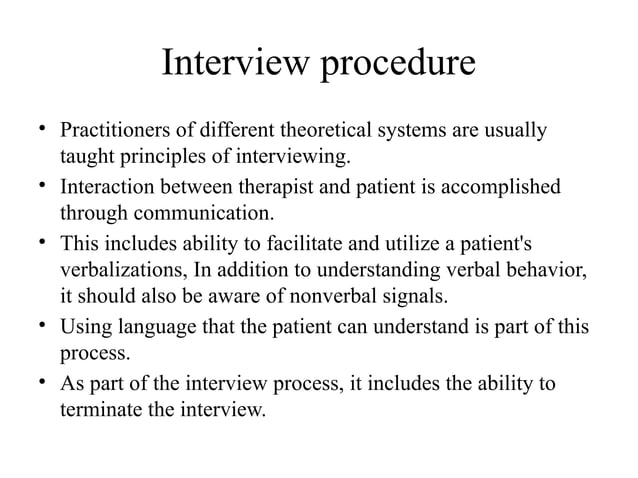 Psychotherapy and Core Principles of Psychotherapy | PPT