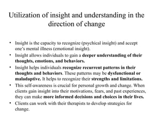 Psychotherapy and Core Principles of Psychotherapy | PPTX