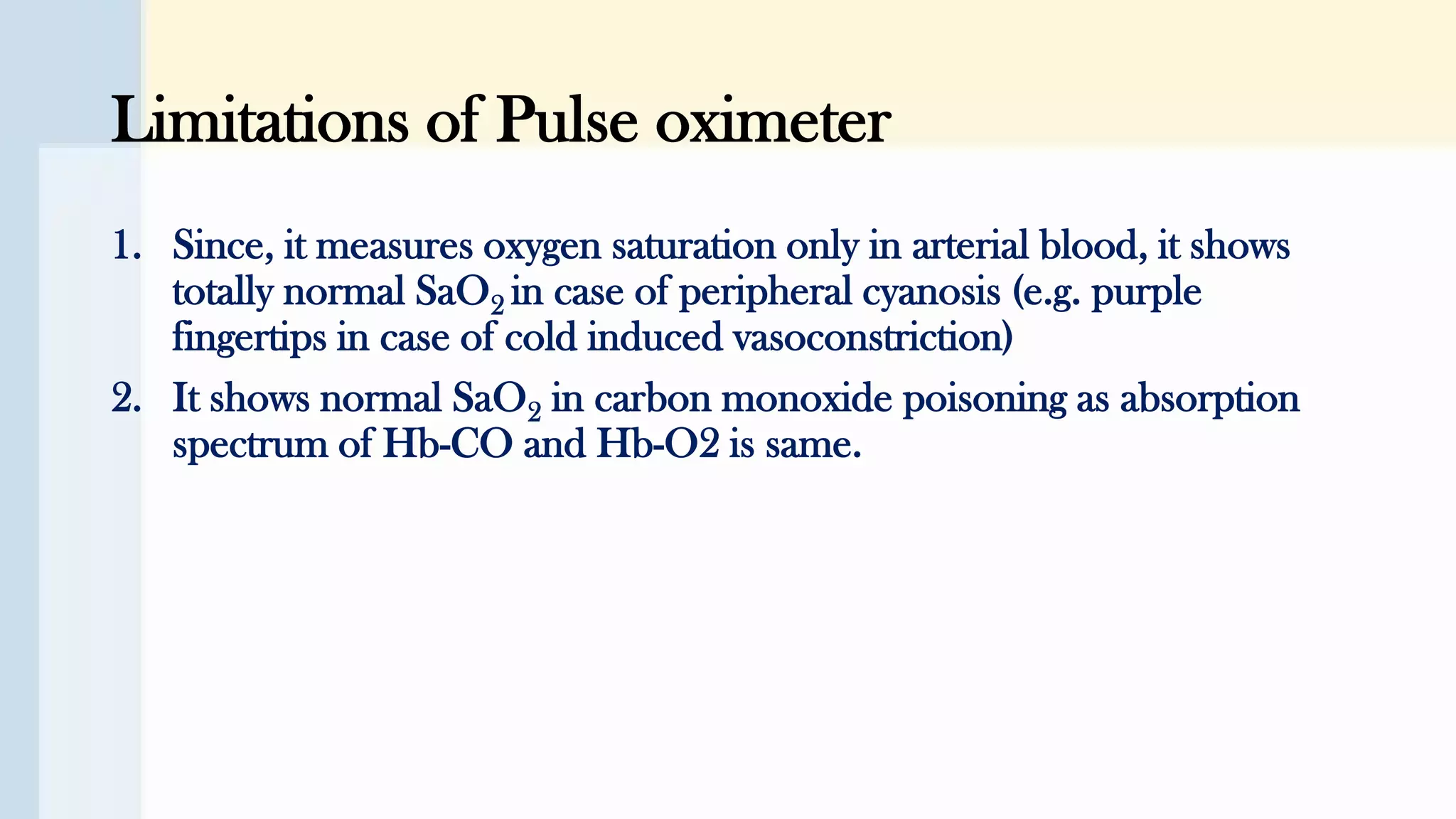 How Pulse oximeter works- Principle and Limitations I SpO2 I ...