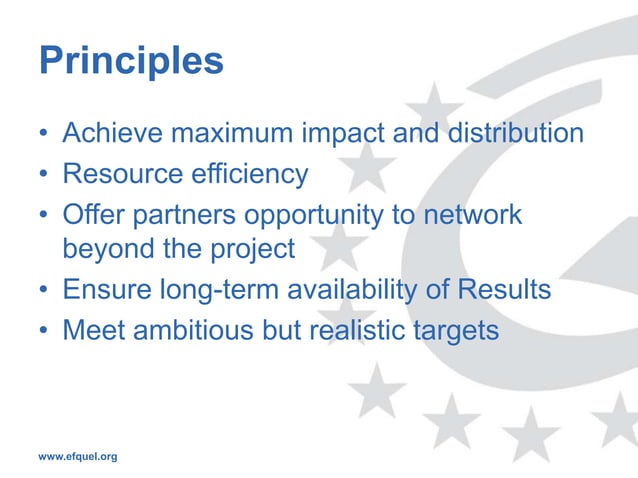 Principles of quality framework design | PPTX