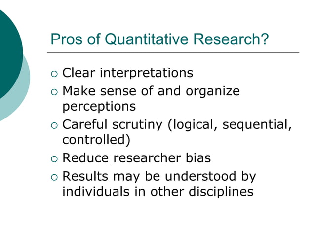 Principles of quantitative research | PPT | Educational Assessment ...
