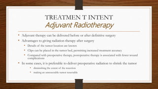 Principles of radiation therapy | PPTX
