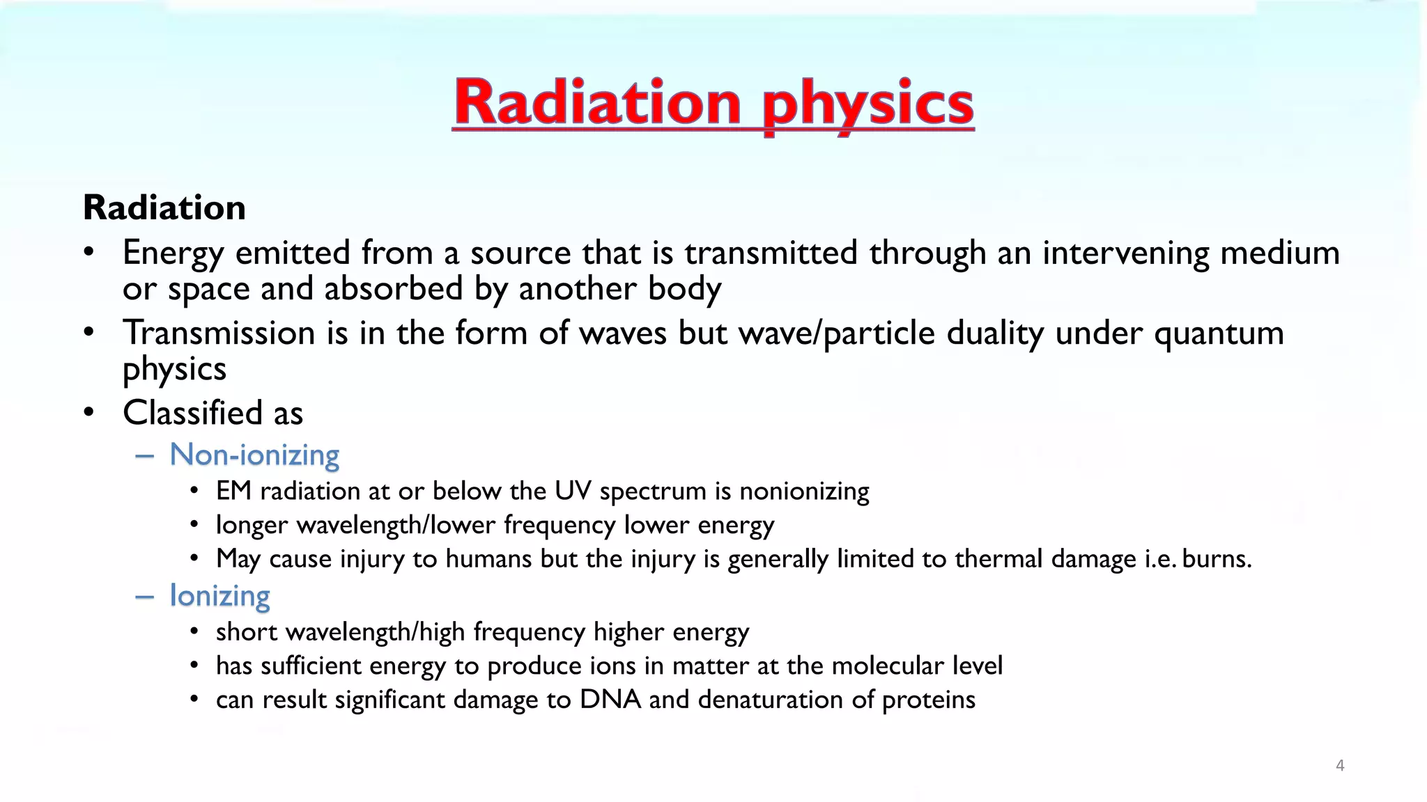 Principles of Radiation Therapy (July 2021) | PDF