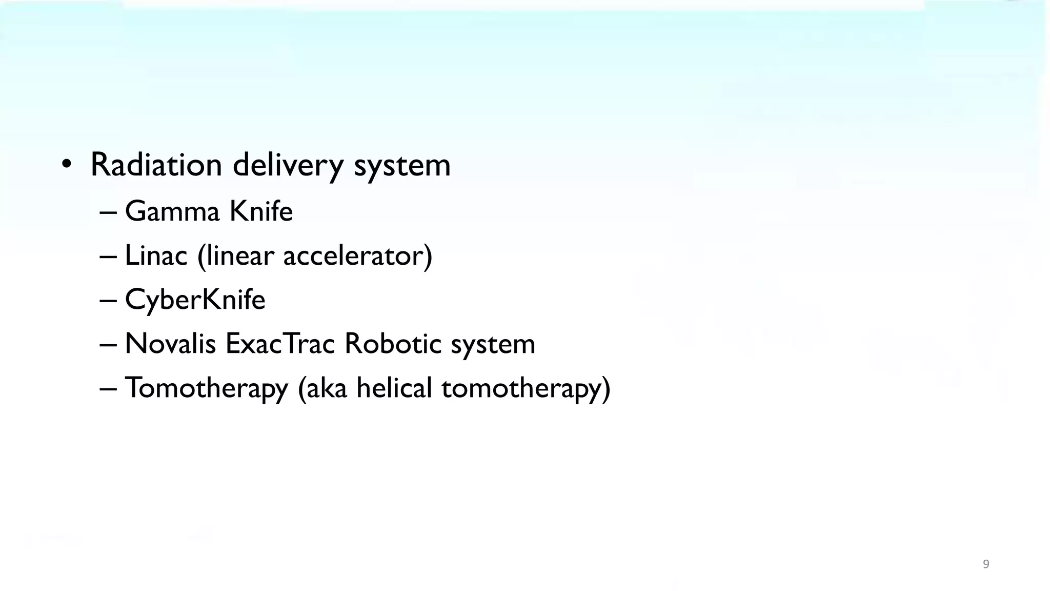 Principles of Radiation Therapy (July 2021) | PDF