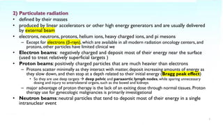 Principles of Radiation Therapy (July 2021) | PDF