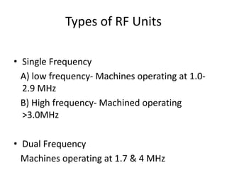 Principles Of Radiofrequency And Its ENT Applications | PPTX
