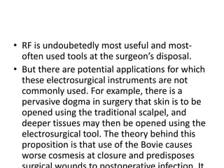 Principles Of Radiofrequency And Its ENT Applications | PPTX