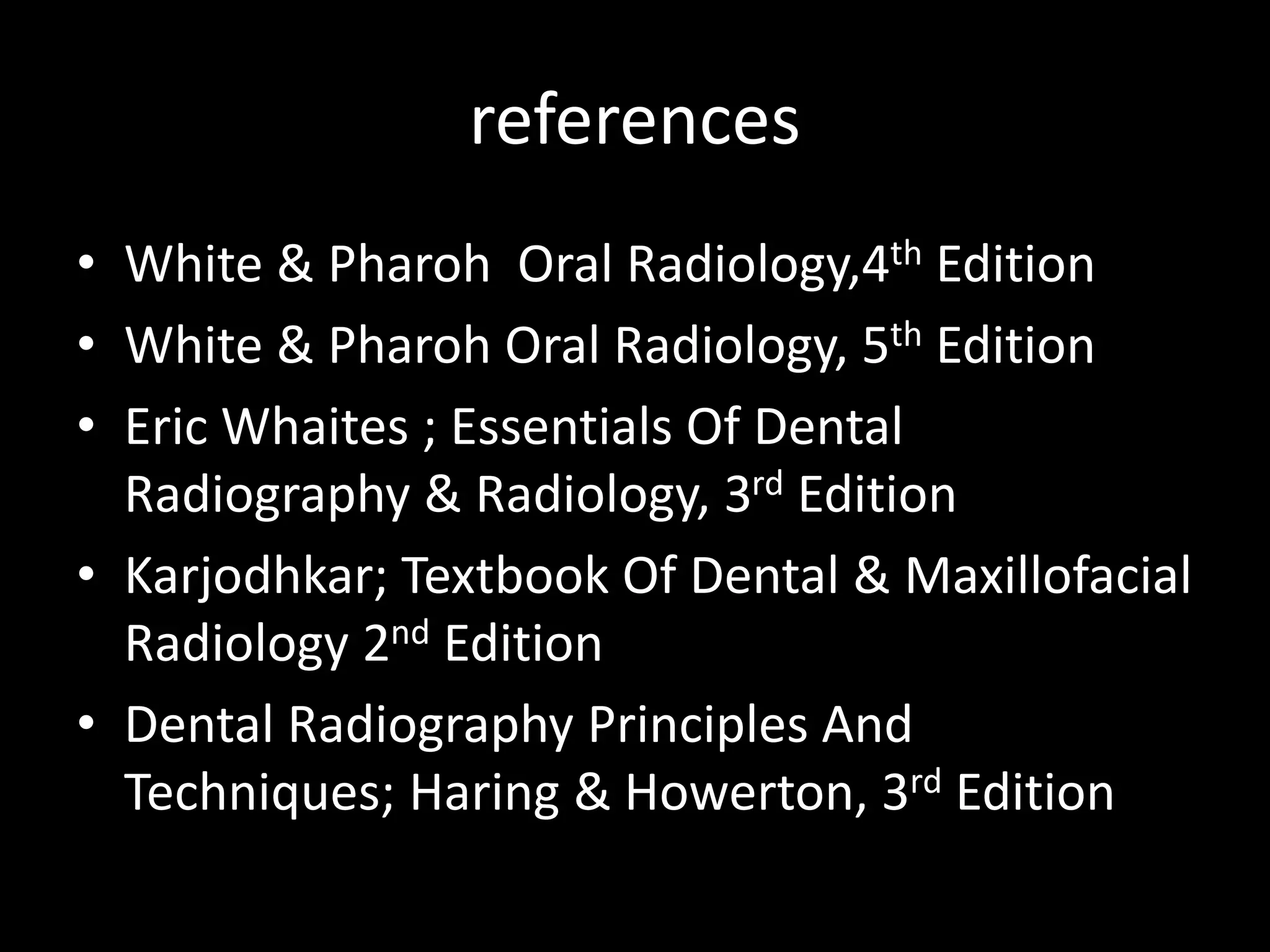 Principles of radiographic interpretations | PPTX