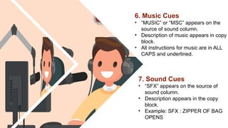 Principles of Radio Scriptwriting Lesson.pptx | Musicals | Genres