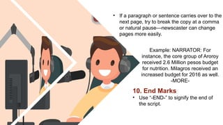 Principles of Radio Scriptwriting Lesson.pptx | Musicals | Genres