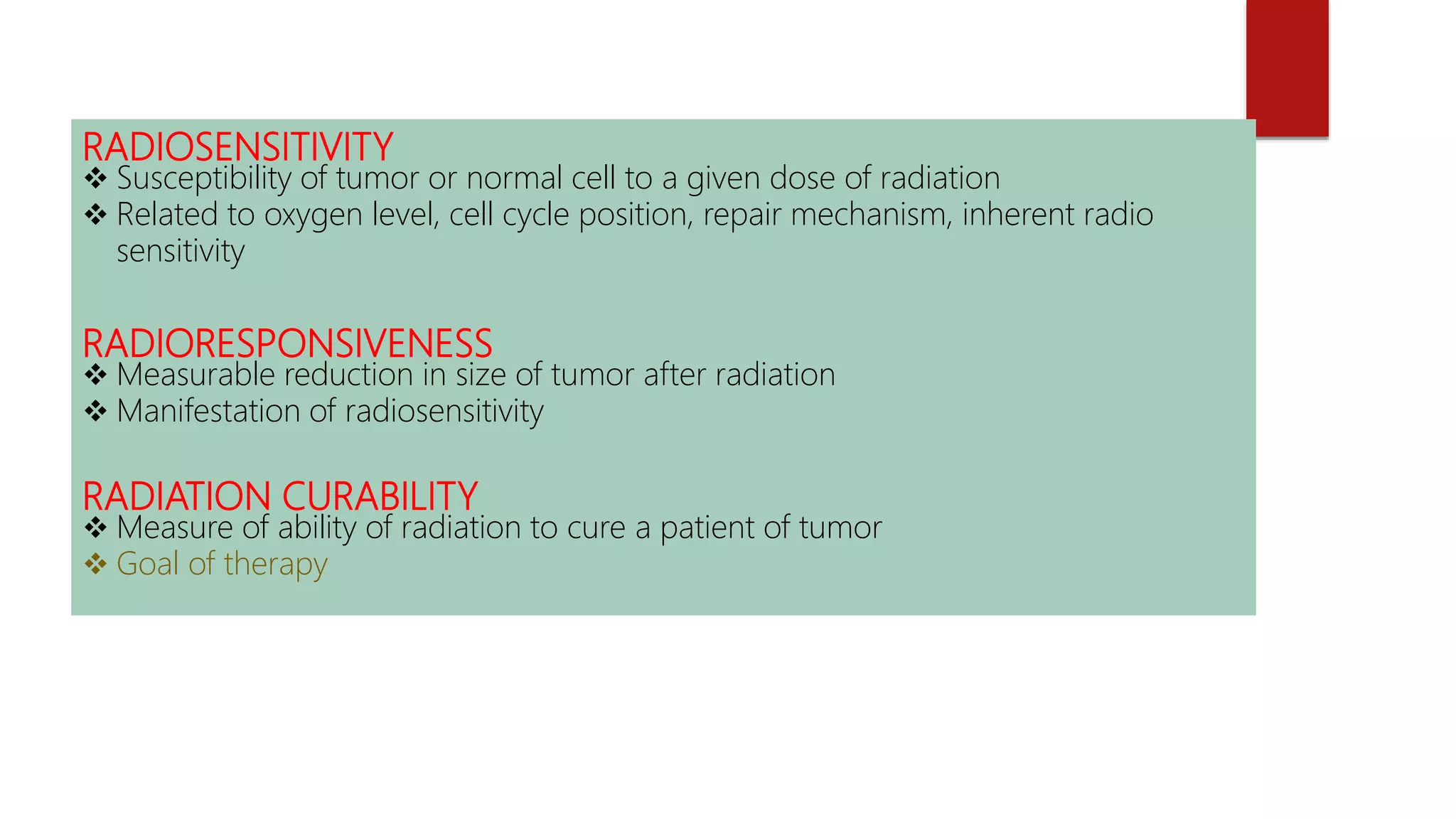 Principles of radiotherapy | PPTX