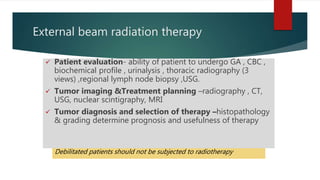 Principles of radiotherapy | PPTX