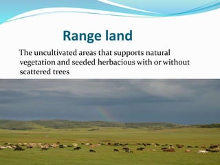 Principles of rangeland management | PPTX