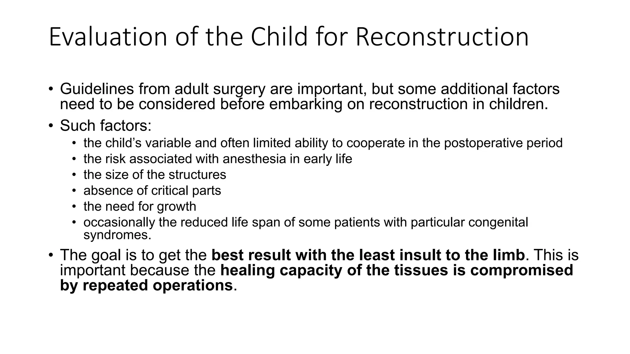 Principles of Reconstructions of Pediatric Hand.pptx
