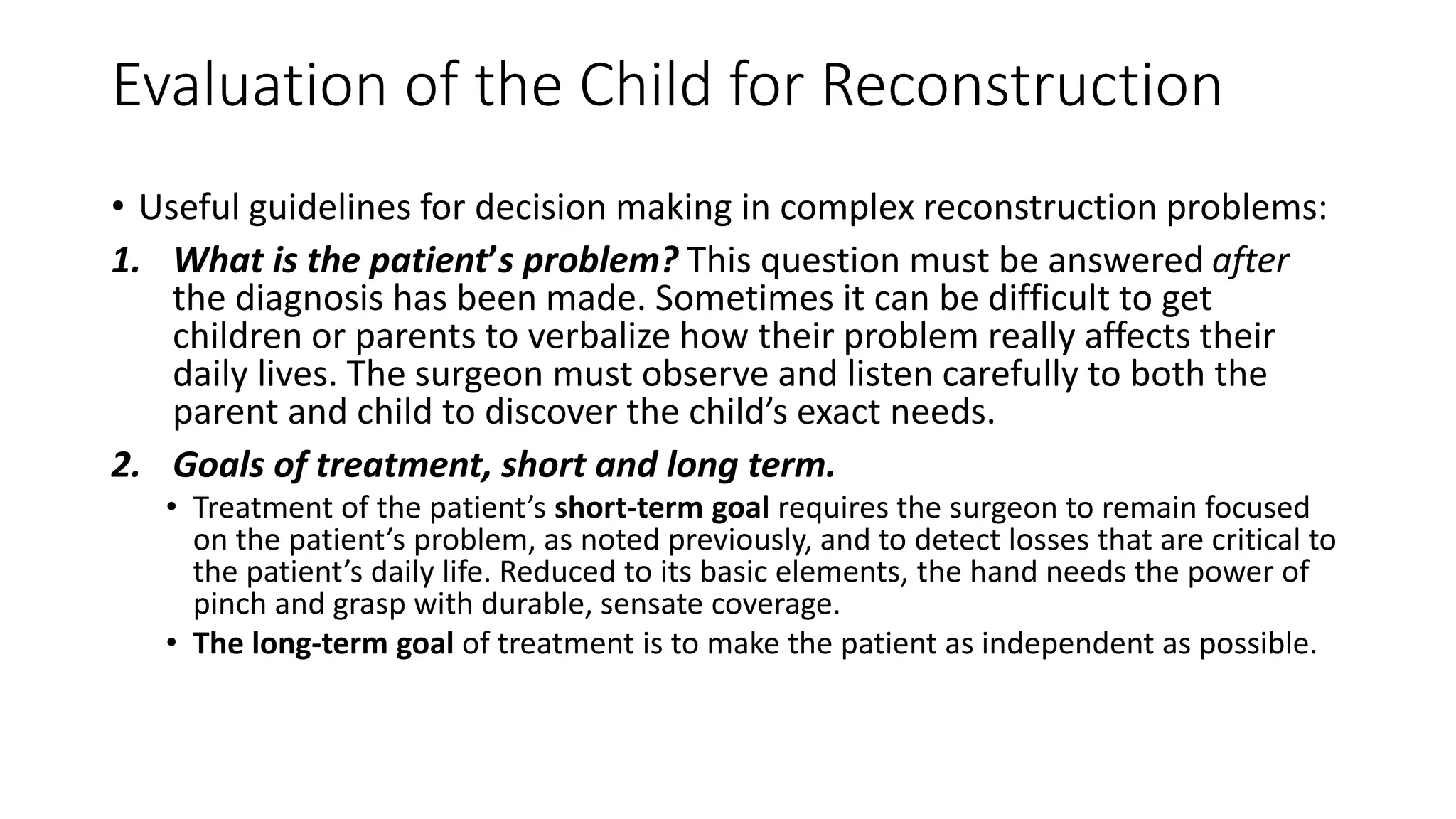 Principles of Reconstructions of Pediatric Hand.pptx