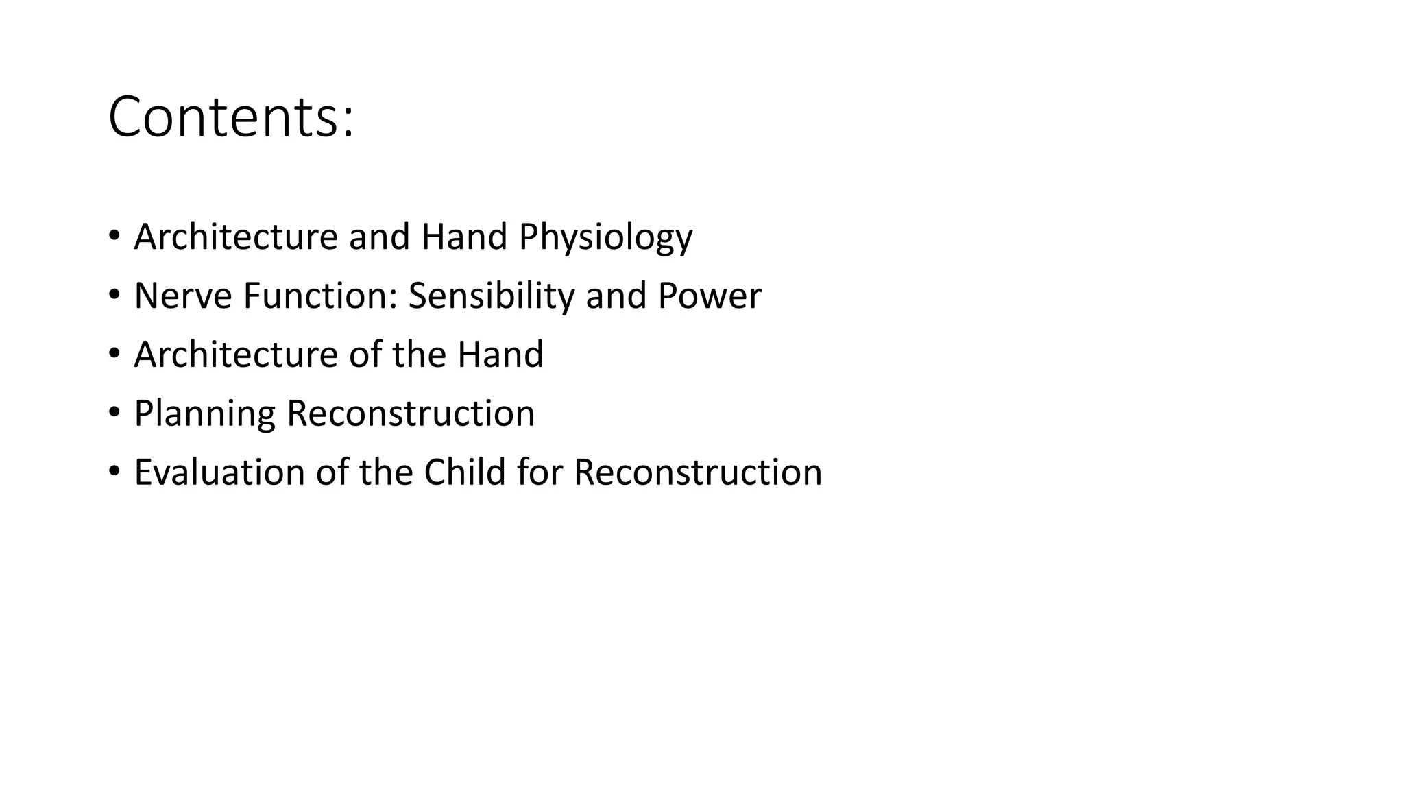 Principles of Reconstructions of Pediatric Hand.pptx
