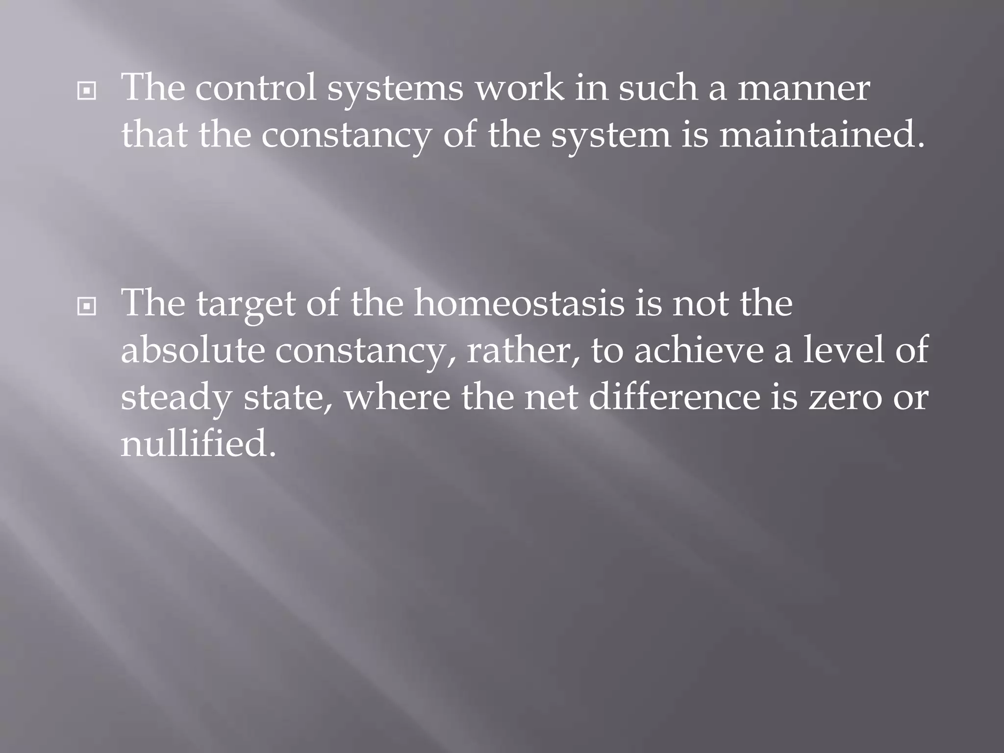 Principles of regulation: control system. | PPTX