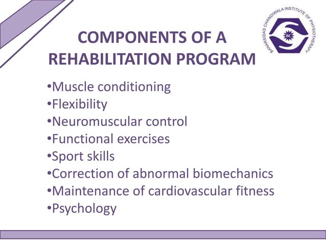 Principles of Rehabilitation.pptx | Physical Therapy | Wellness