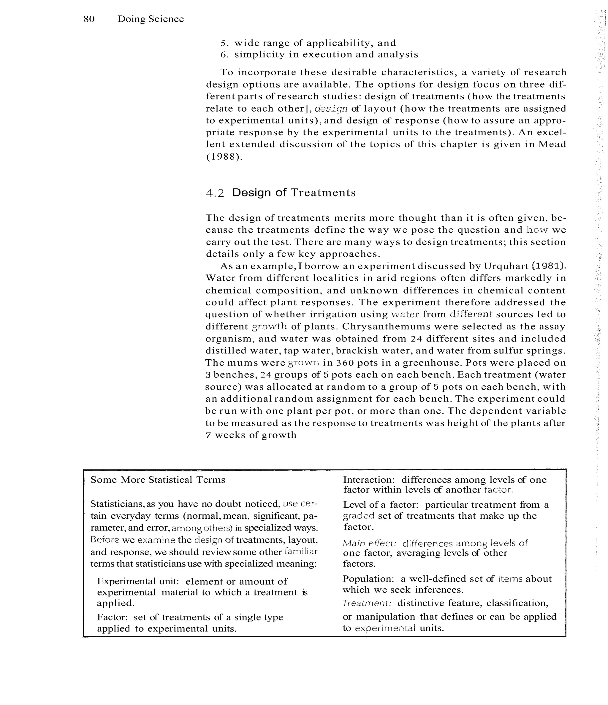 Principles of research design | PDF