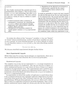 Principles of research design | PDF