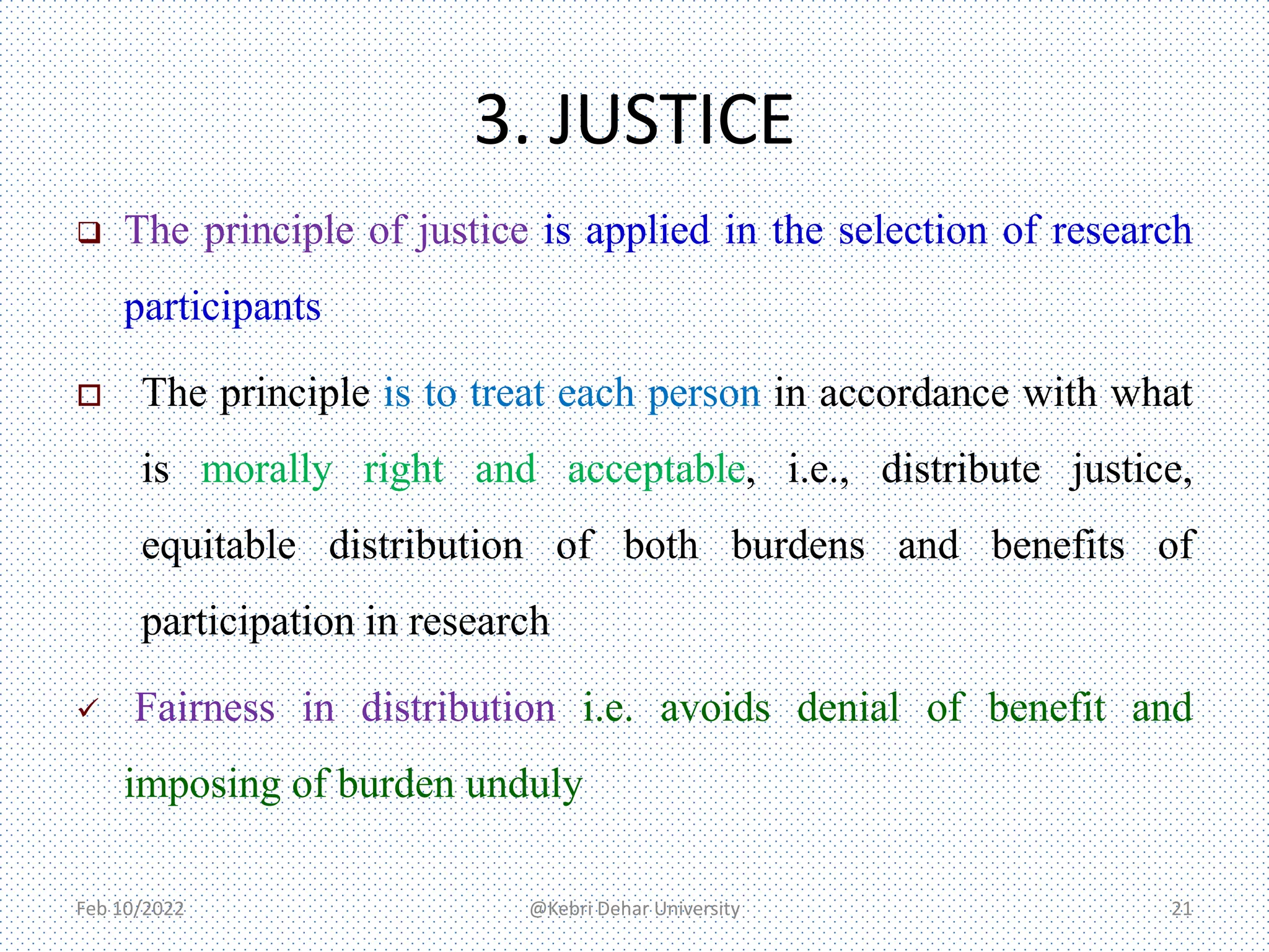 Principles of research ethics kdu | PPT