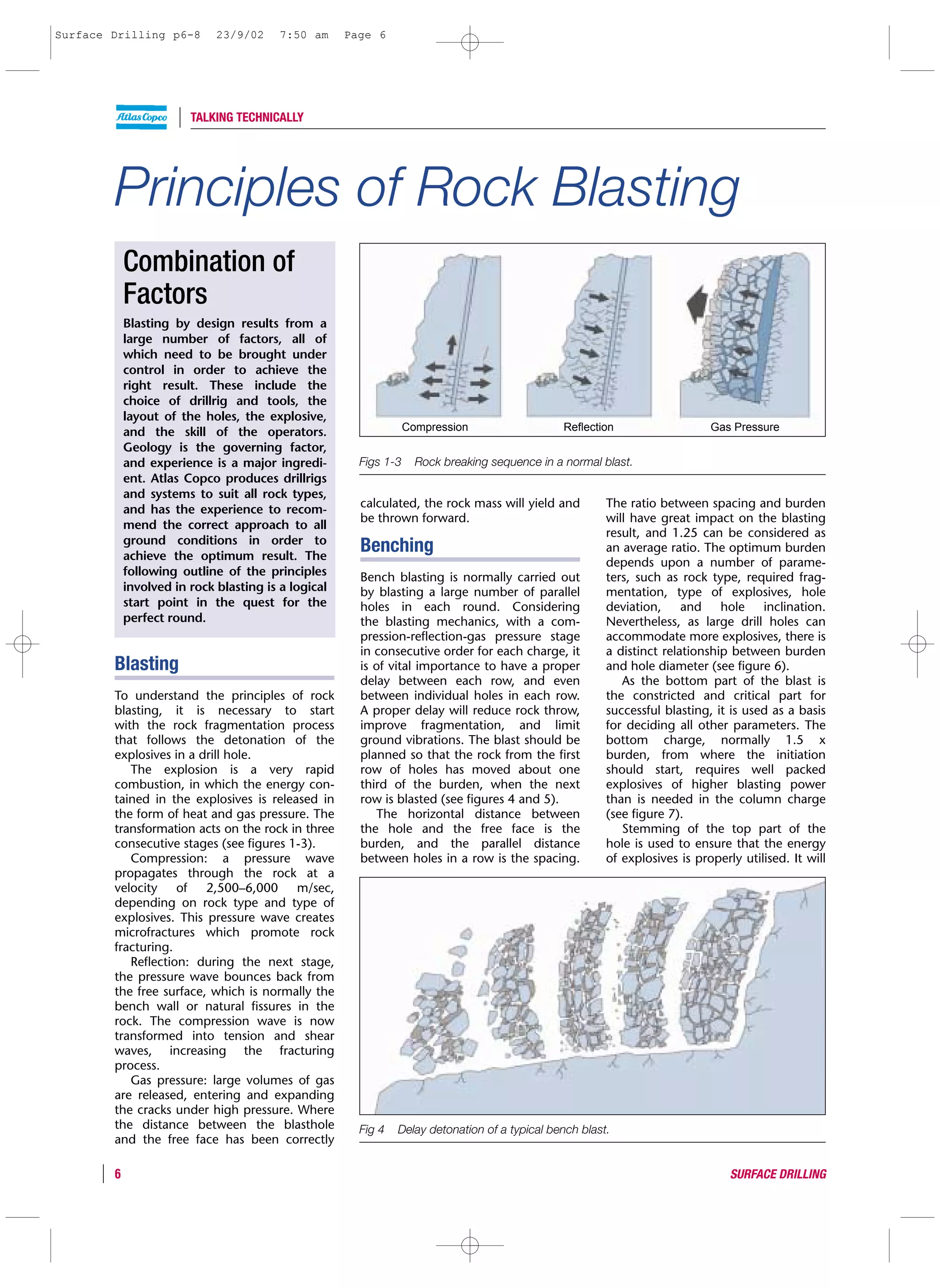 Principles of rock_blasting | PDF