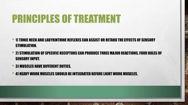 Principles of Roods Approach!!!!!!!.pptx | Physical Therapy | Wellness