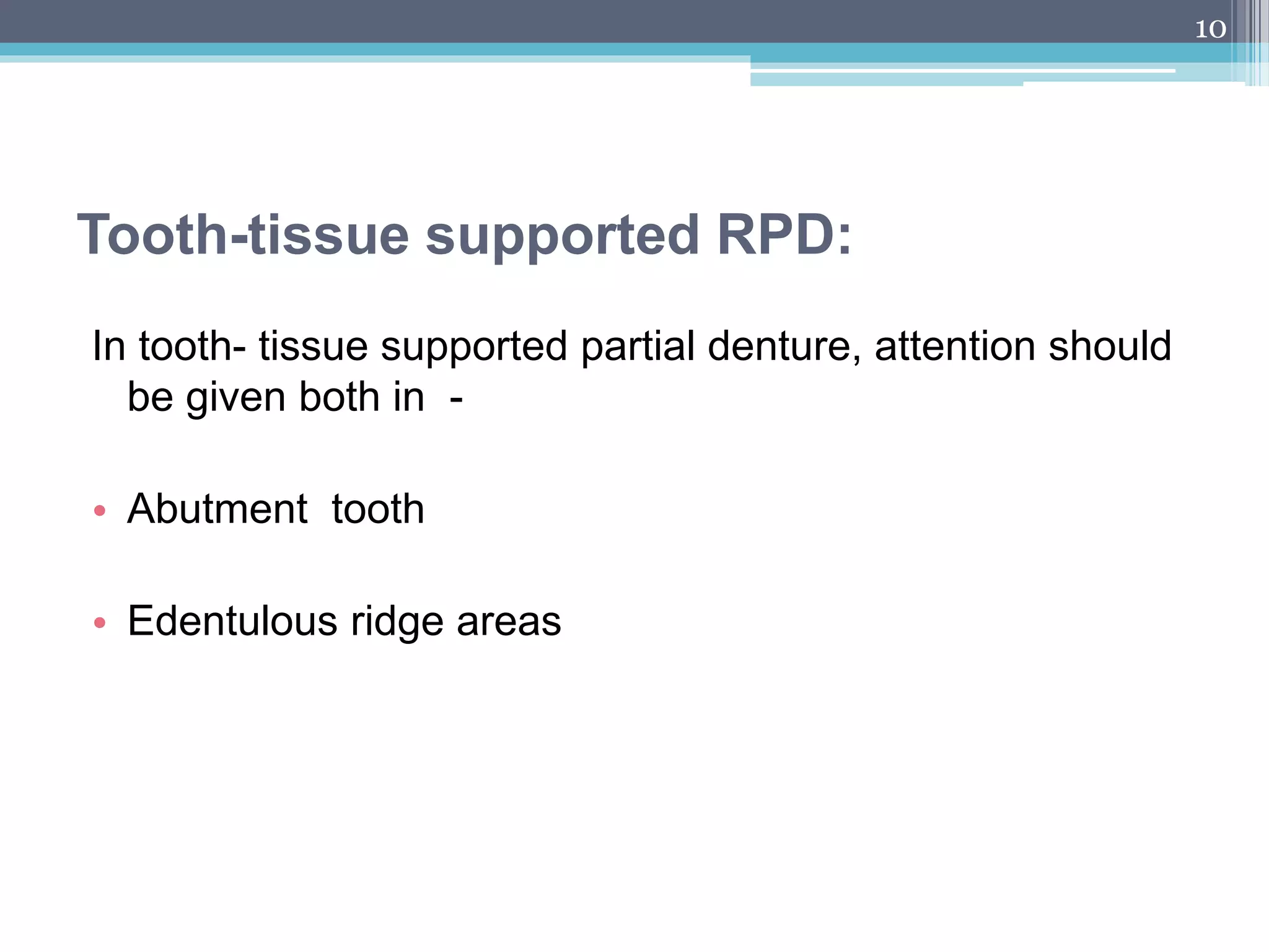 Principles of rpd design according to KENNEDY classification | PPTX