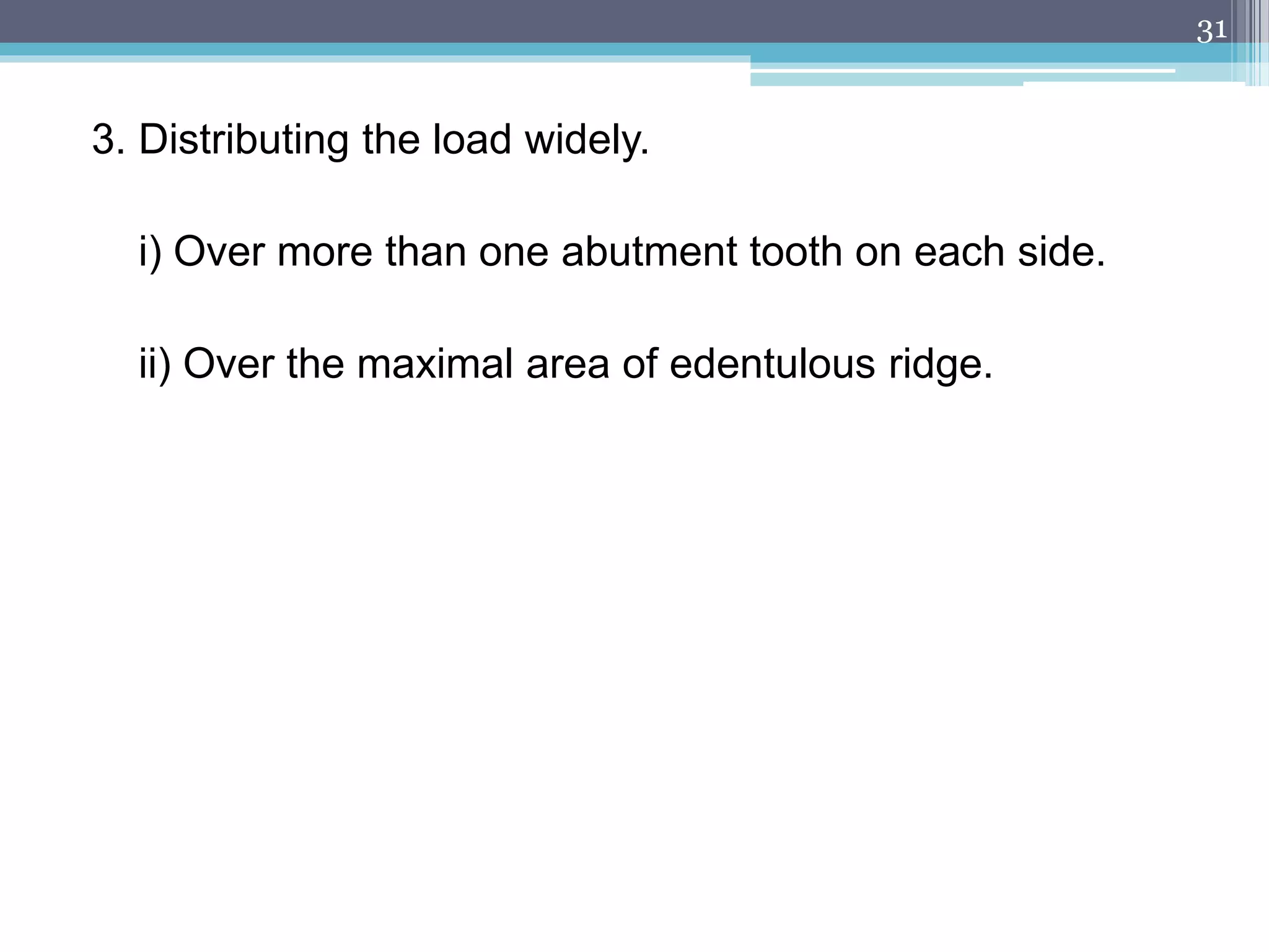 Principles of rpd design according to KENNEDY classification | PPTX