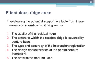 Principles of rpd design according to KENNEDY classification | PPTX