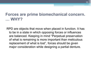 Principles of rpd design according to KENNEDY classification | PPTX