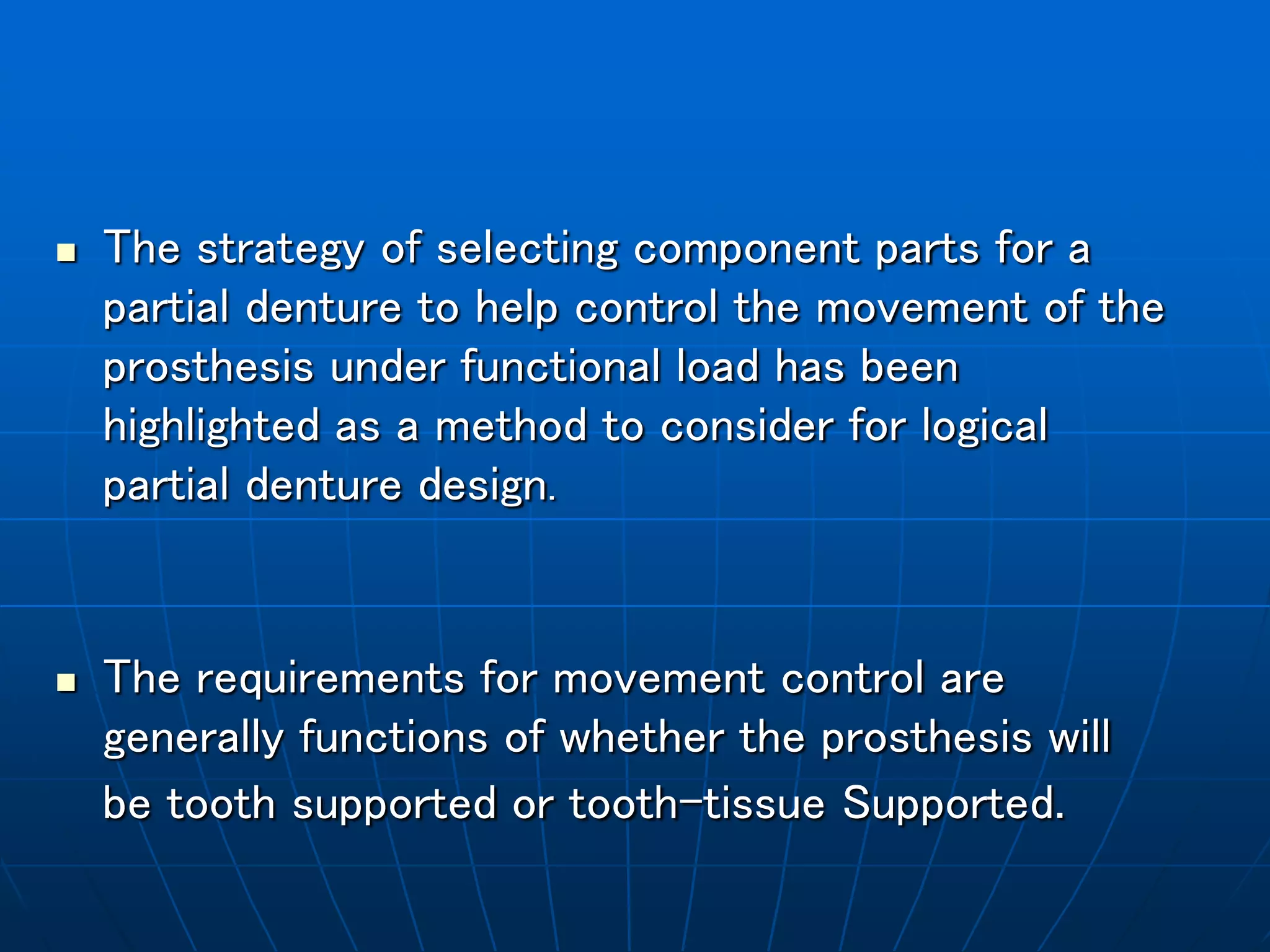 Principles of rpd design | PPT