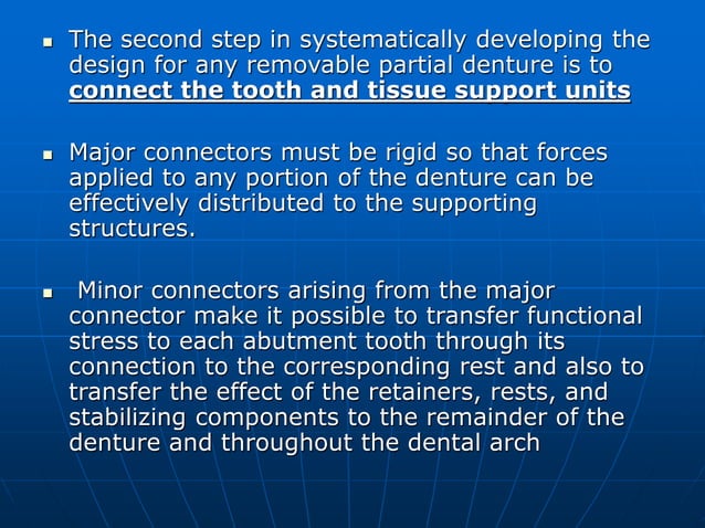 Principles of rpd design | PPT