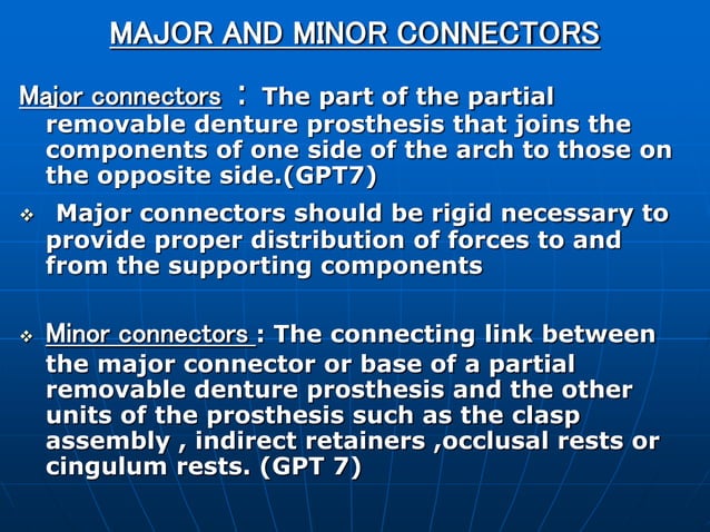 Principles of rpd design | PPT