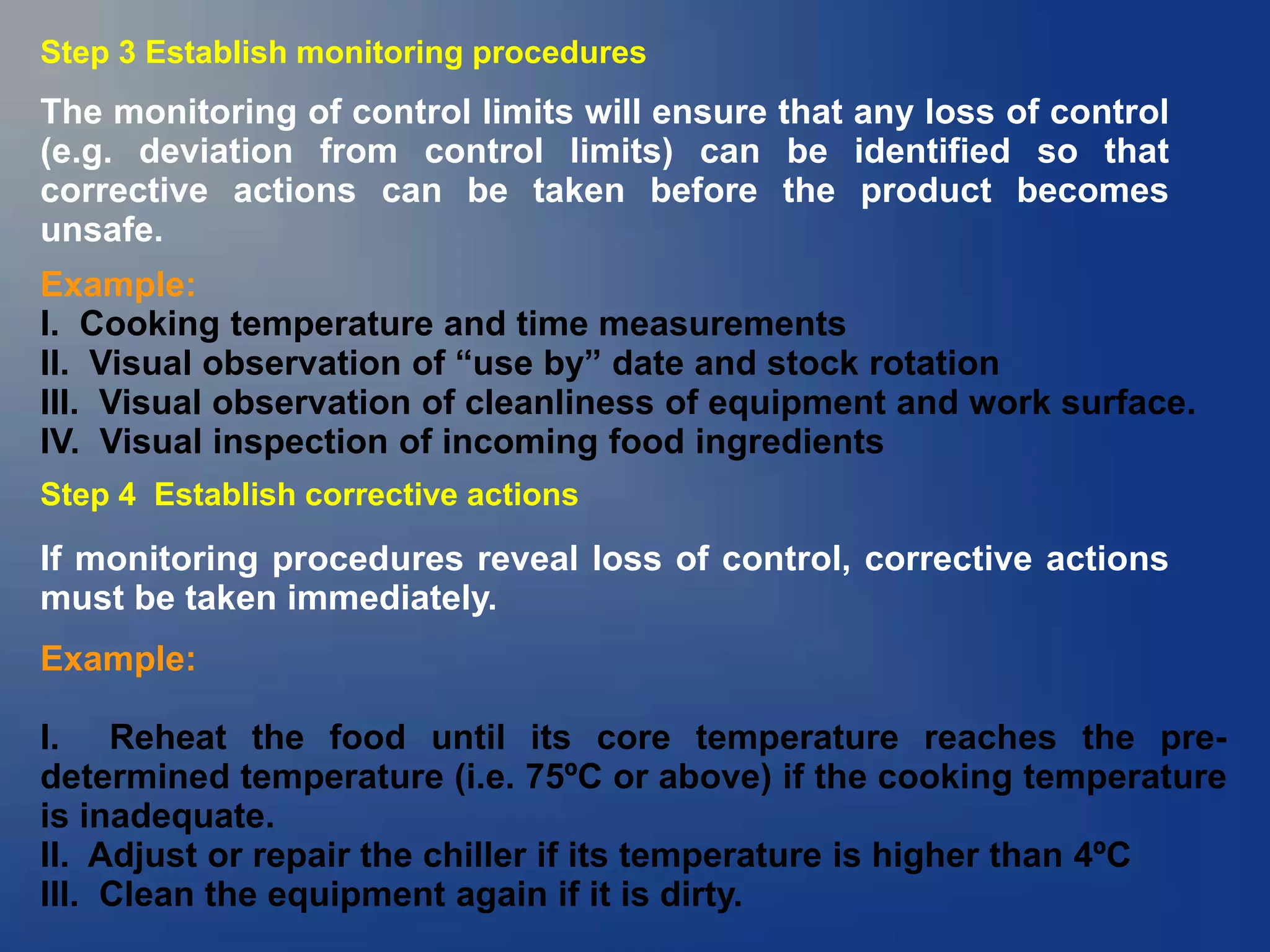 Principles of safety, hygiene and satination powerpoint | PPT