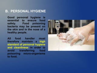 Principles of safety, hygiene and satination powerpoint | PPT