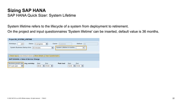Principles of SAP HANA Sizing - on premise and cloud-1.pdf | Databases | Computer Software and ...