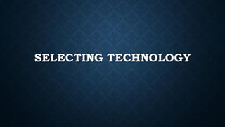 Principles of selecting educational application | PDF
