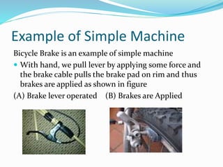 Principles of simple machine | PPTX