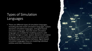 Principles of Simulation System Design and Simulation System and ...