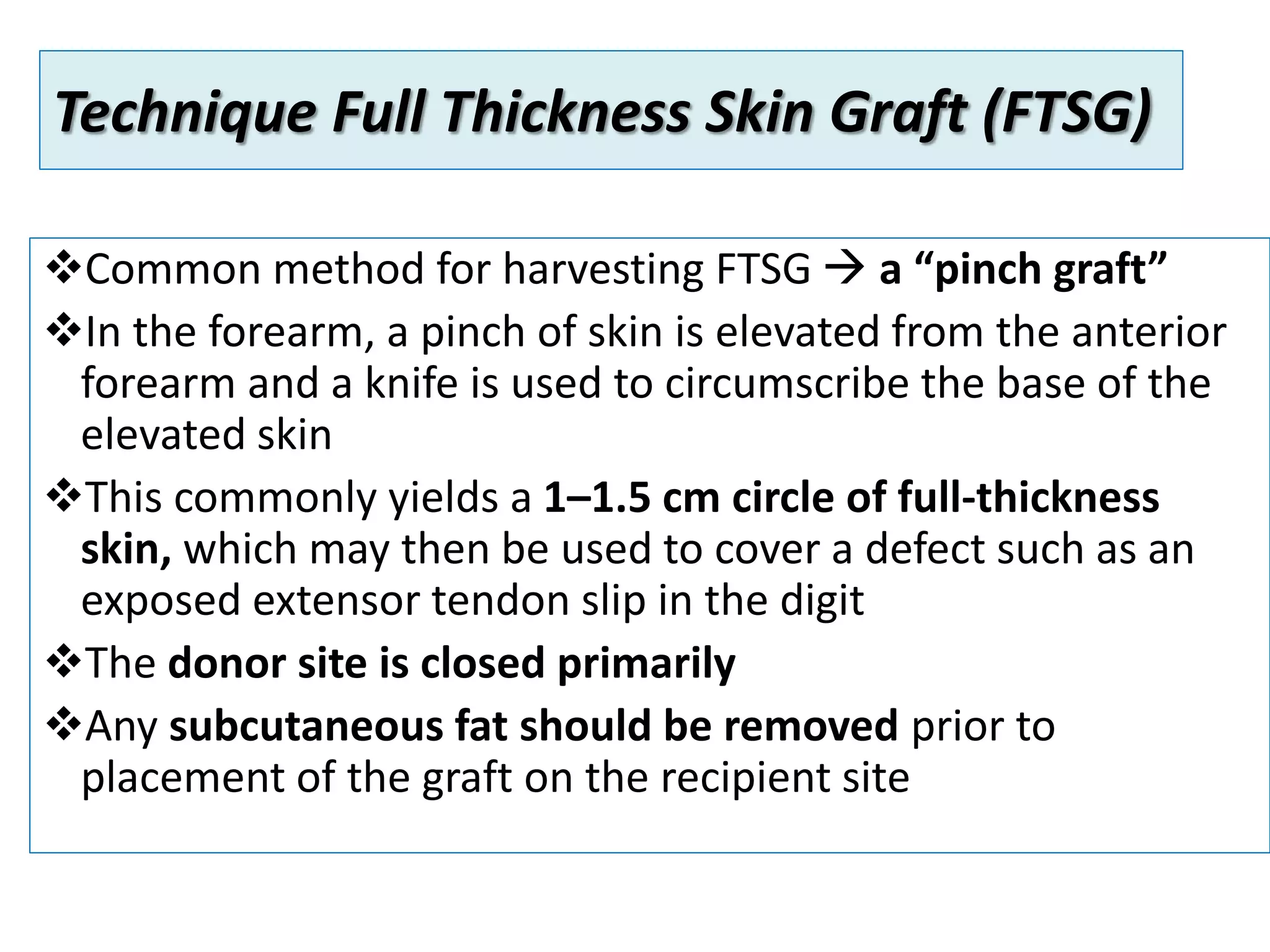 PRINCIPLES of SKIN GRAFT and FLAP.ppt