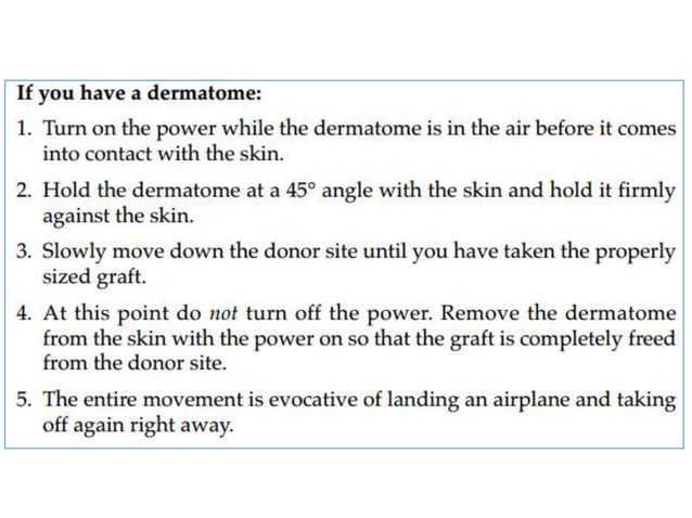 PRINCIPLES of SKIN GRAFT and FLAP.ppt | First Aid | Injuries