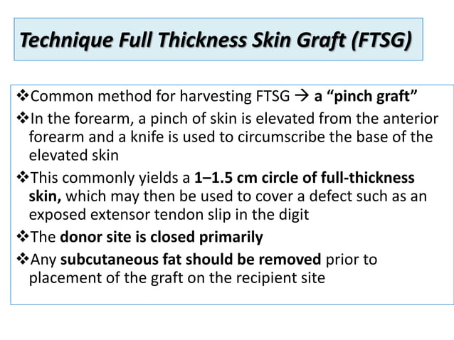 PRINCIPLES of SKIN GRAFT and FLAP.ppt | First Aid | Injuries
