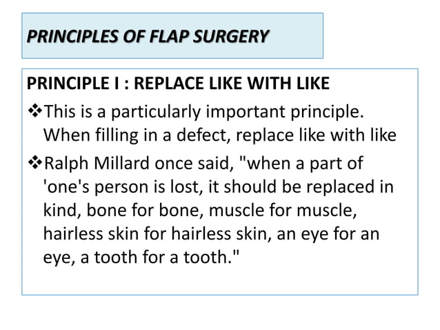 PRINCIPLES of SKIN GRAFT and FLAP.ppt | First Aid | Injuries