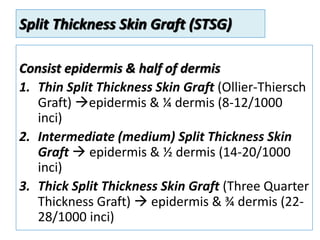 PRINCIPLES of SKIN GRAFT and FLAP.ppt
