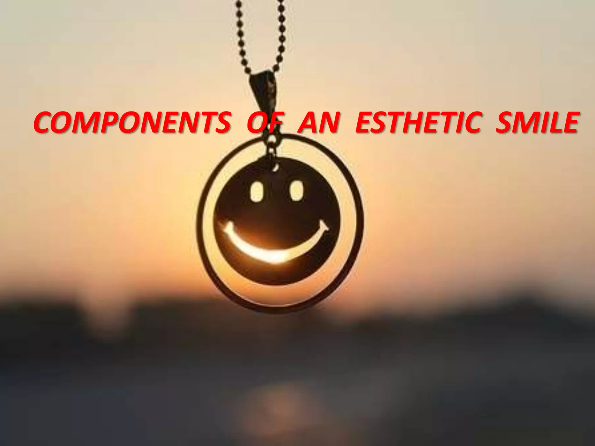 Principles of smile design | PPTX